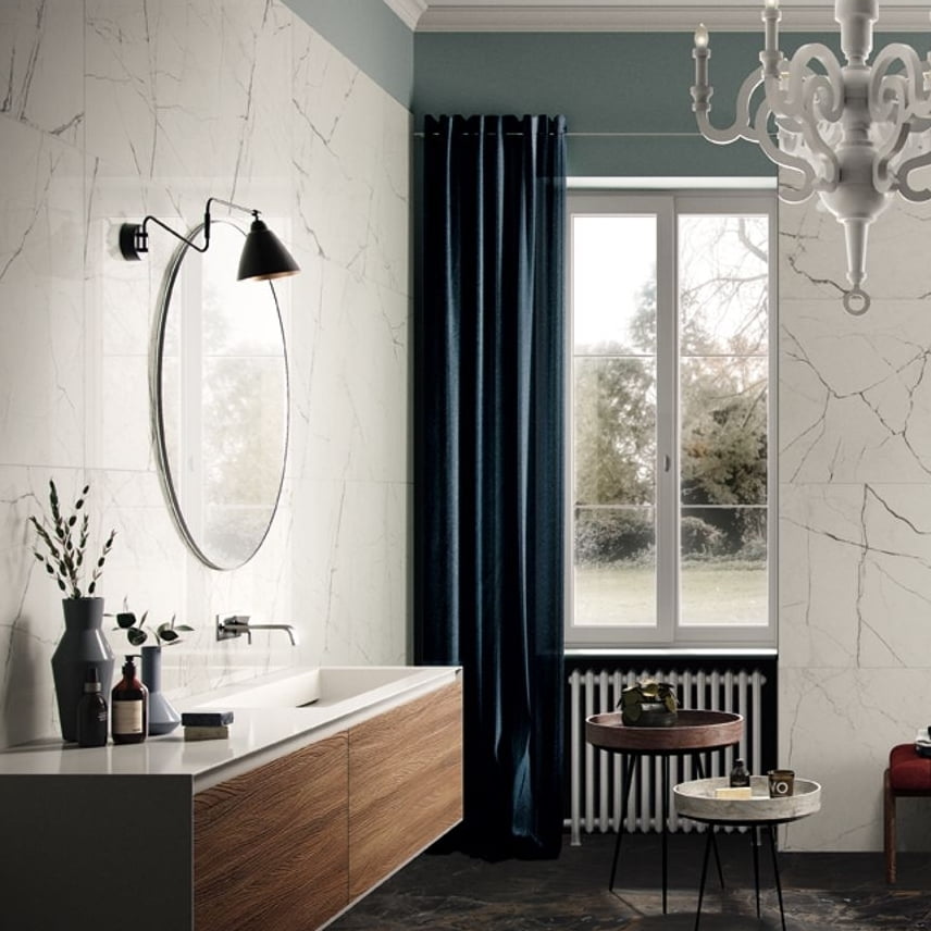 Gresie THE ROOM STATUARIO VENA PICCOLA STA VP6 120 RM MATT, 120x120, mp ...